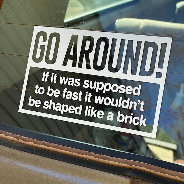 Plaster Dent Funny Car Sticker - JDM RWD Drift Classic Car Campervan ...