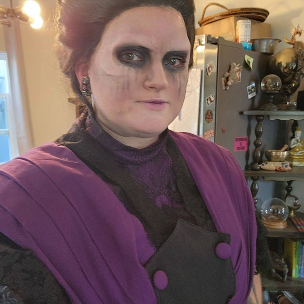Skeletal Zombie Cheekbones/eye Sockets Prosthetic, SFX Makeup, Silicone ...