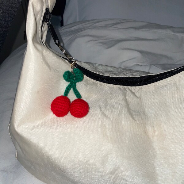 Crochet Mini Orange Keychain - Etsy