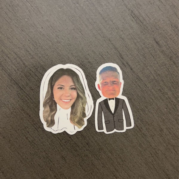 Bride and Groom Photo Head Confetti | Bachelorette | Bachelor ...
