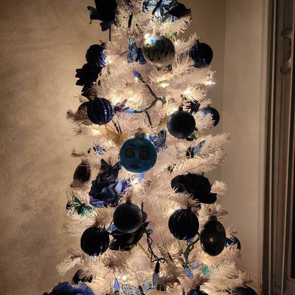 Personalized Corpse Bride Christmas Ornaments, Tim Burton Halloween ...