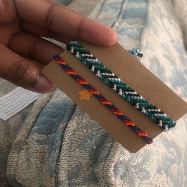 Tiny Heart Friendship Bracelet - Etsy