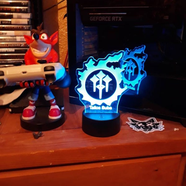 FFXIV | Final Fantasy XIV Acrylic Light Lamp for Any Job/class - Etsy