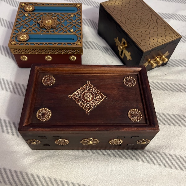 Handmade Void Puzzle Box - Etsy