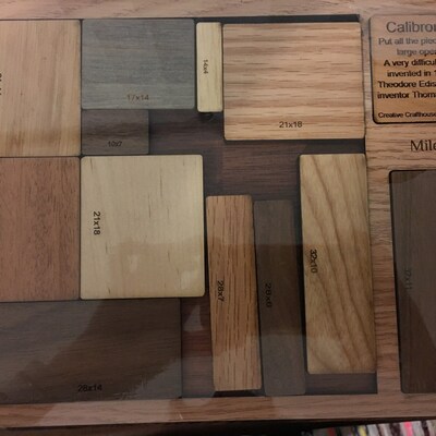 Impossible Wood Puzzle for Adults 12 Piece Brain Teaser Handmade in ...