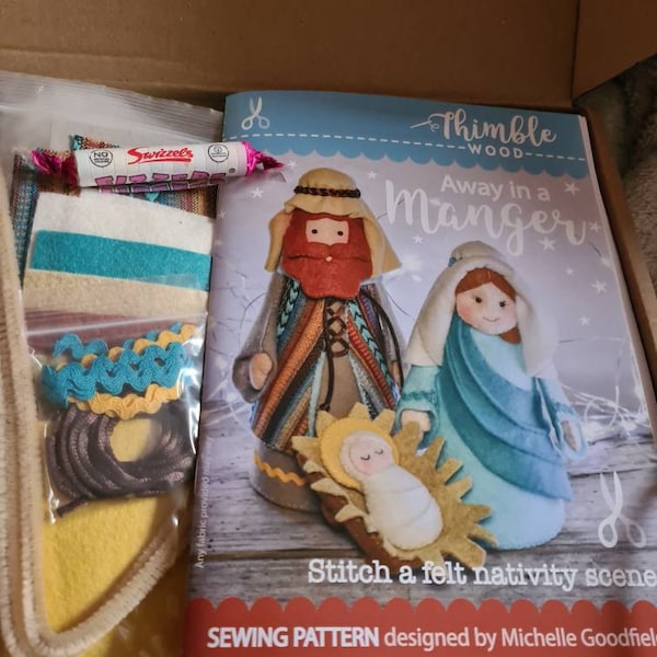 While Shepherds Watch PDF Sewing Pattern SVG Files Felt Nativity ...