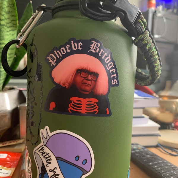 Phoebe Bridgers X Ongo Gablogian Sticker | 3 SIZES | 3 VARIATIONS | It ...