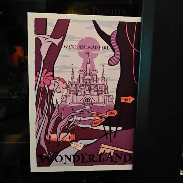 Fictional Travel Postcard Set | Literary Vintage Childhood Novels ...