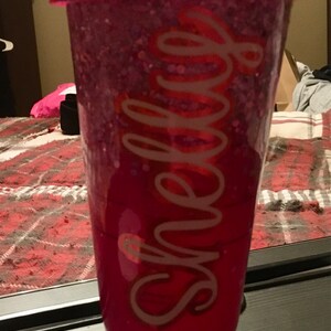 Glittered Purple Starbucks Cold Cup Coffee Cup Custom Starbucks Cold ...