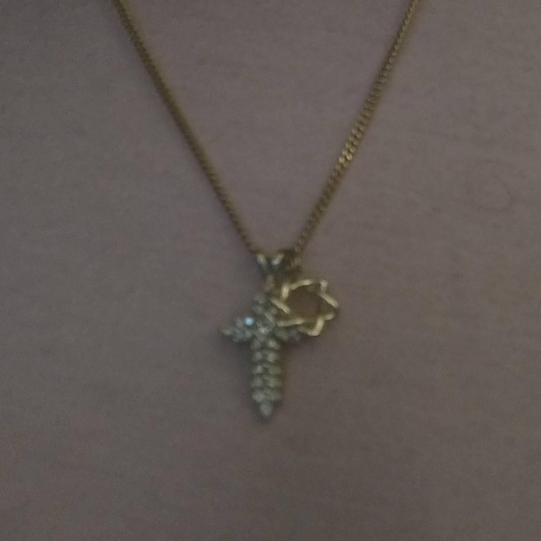 Open Heart Necklace in 14k Solid Gold | Heart Necklaces for Women ...