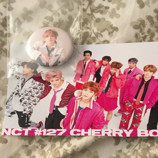 NCT 127 Pinback Buttons and Keychains From Fire Truck, Limitless and ...