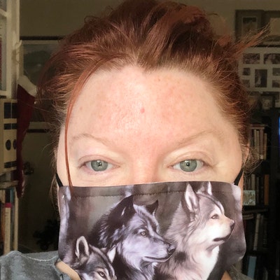 Highland Cow angus Face Mask/covering With/without Nose Wire and 2 Free ...