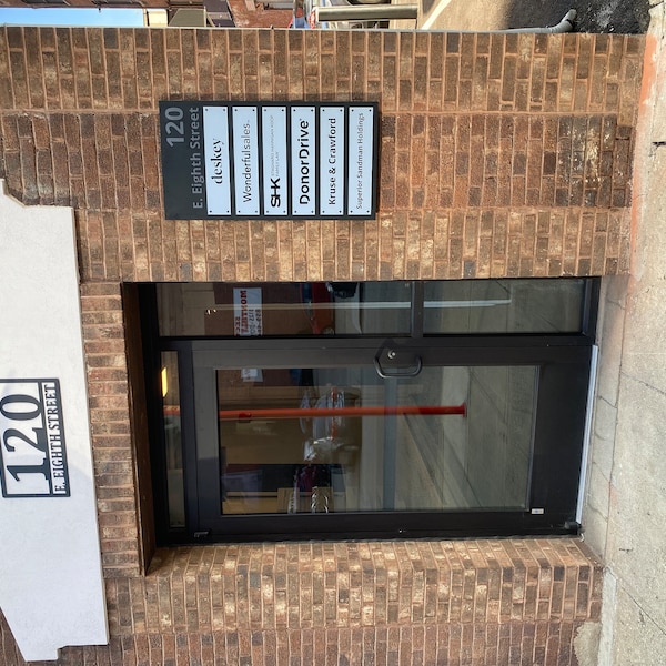 High Visibility Address Numbers | Reflective Metal Address Numbers | 6 ...