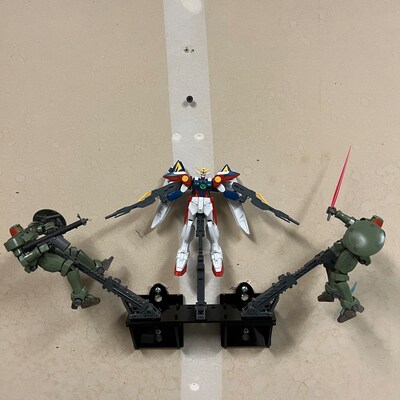 1/100 and 1/144 HG MG RG Gundam Gunpla Scale Model Acrylic Display Wall ...