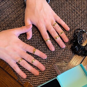 Try Free Rings at Home Before You Buy / Free Wedding Band - Etsy