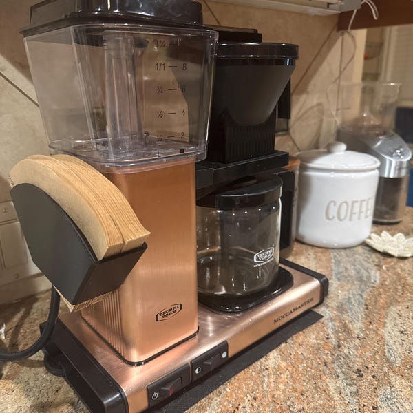 Standard Round Coffee Filter Holder Coffee Machine Filter Storage ...