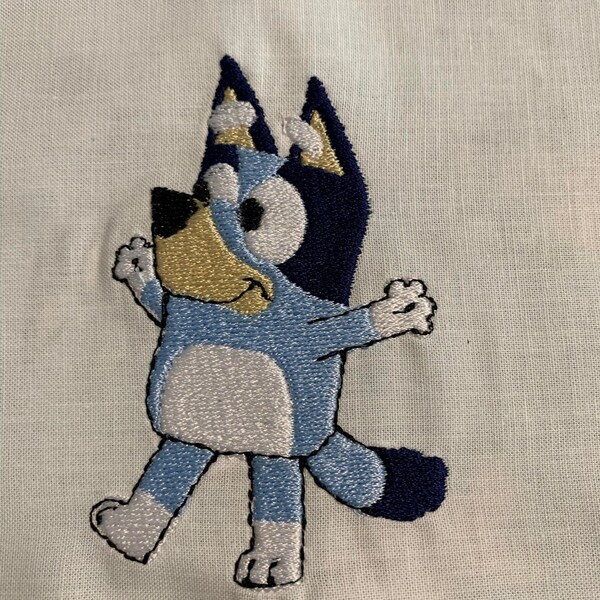 BLUEY 2 EMBROIDERY FILE - Etsy