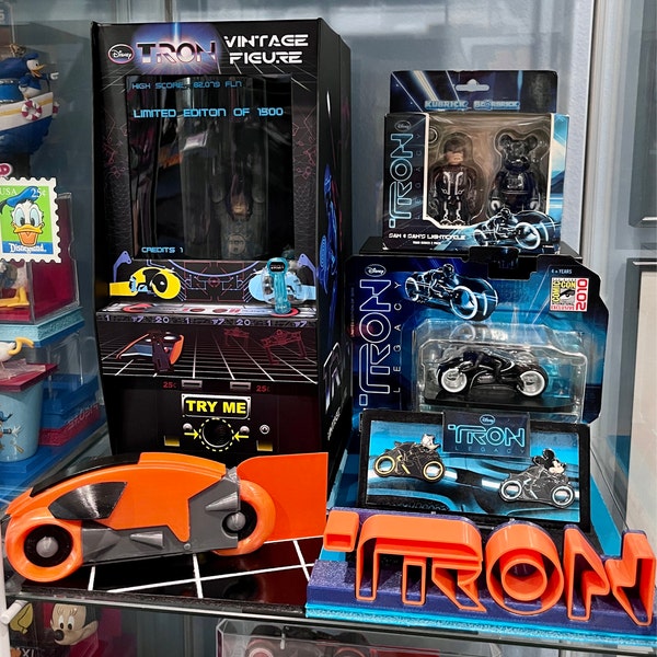 Tron Light Cycle 3D Printed Model / Multiple Colors / Original 1982 ...