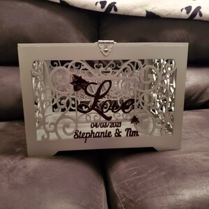 Personalised Infinity Symbol Red Wedding Table Sign for Reception Head ...