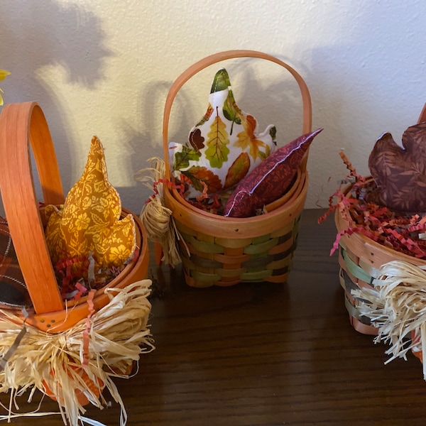 Autumn Leaf Decor | Autumn Bowl Filler | Tiered Tray Decor | Handmade ...