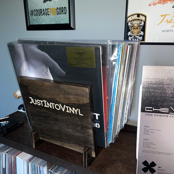 Vinyl Record Flip Rack Storage Display - Etsy