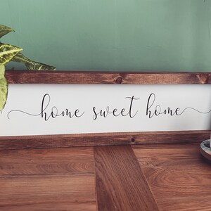 Love You,bye Farmhouse Style Modern Sign Rustic Present gift UK Quote ...