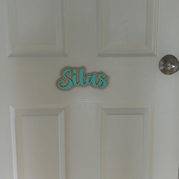 Personalized Kids Door Sign, Kids Door Name Sign, Nursery Wall Name ...