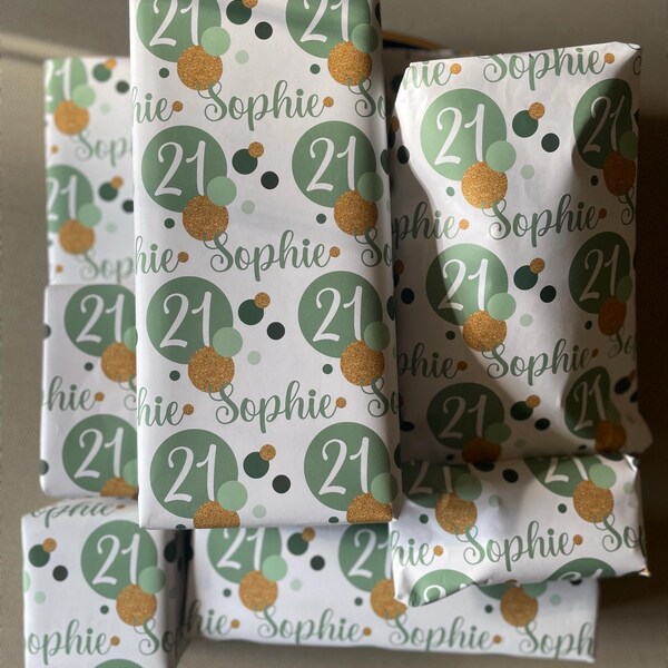 Personalised Thomas and Friends Wrapping Paper | Gift Wrap | Customised ...