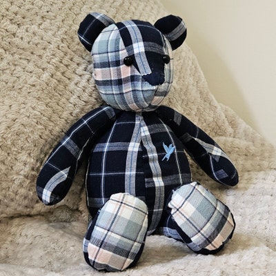 Memory Bear Pattern Simplicity A2115 Pattern Plush Sewing Pattern Memorial Bear Teddy Bear ...