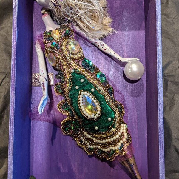 Creepy Art Doll, Haunted, Evil, Halloween, Spooky Gift, Vintage One of ...