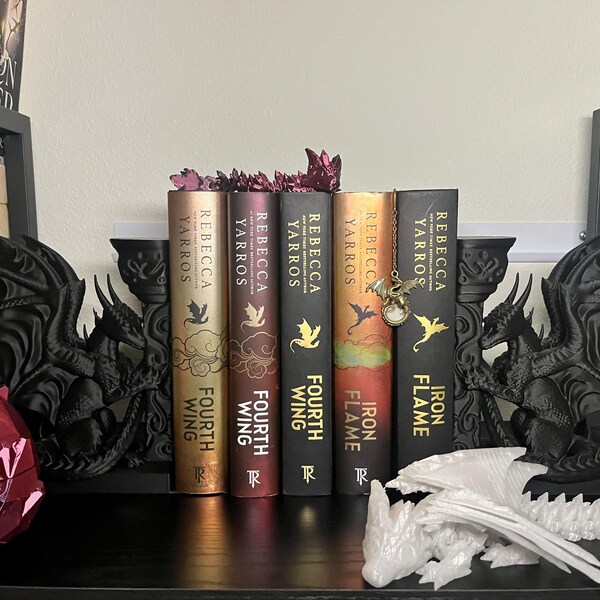 Iron Flame, Fourth Wing, Dragon, Iron Flame Ornament, Iron Flame Decor ...