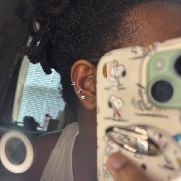 14K Solid Gold Threadless Zodiac Sign Tops/push-in Labret/12 ...