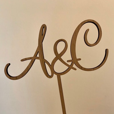 Cake Topper Wedding, Letters Cake Topper, Cake Topper for Wedding ...