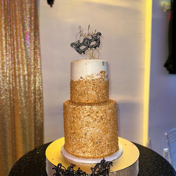 Bingo Cake Topper, Personalised Bingo Game Themed Birthday Cake, 3d ...