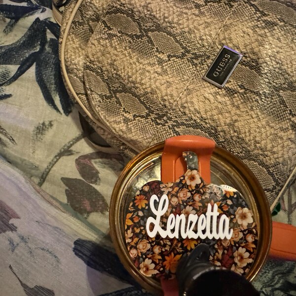 Ghost Spooky Stanley Topper Halloween Name Tumbler Topper Spooky Season ...