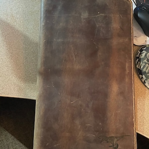 Leather Legal Pad Portfolio / Personalized Leather Legal Size Legal Pad ...