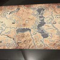 Fourth Wing & Iron Flame World Map Aluminum Print - Rebecca Yarros Art ...