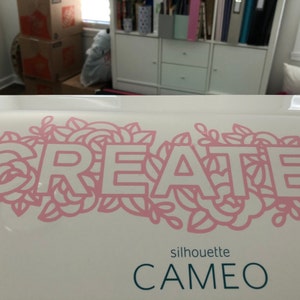 CREATE Word Svg svg Dxf Png Eps Cut File for Silhouette & Cricut ...