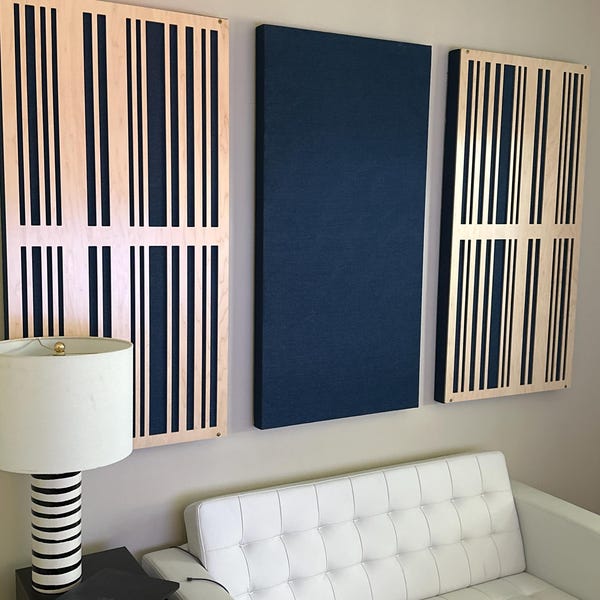 Sound Absorbing Acoustic Diffusion Panels - Front Plate Only!! - Etsy