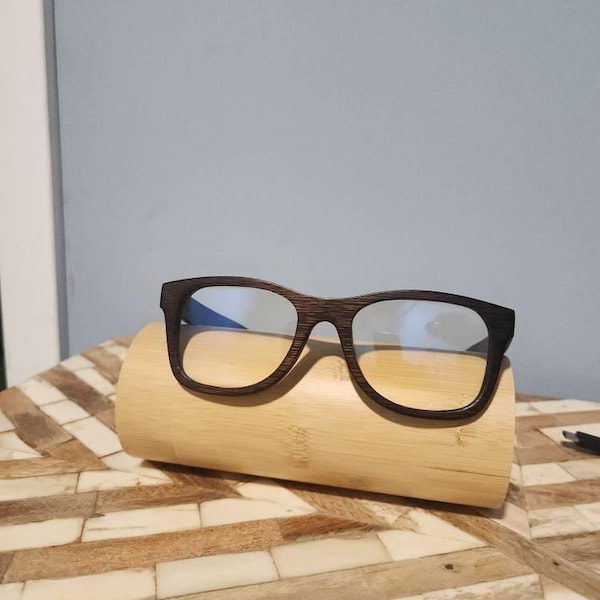 Wooden Sunglasses, Rainbow Color Frame, Customize Your Lens Color for ...