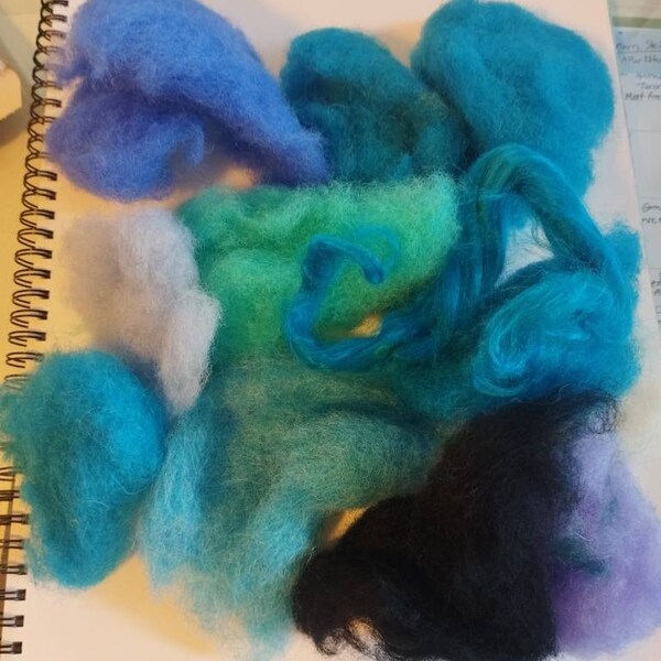 Merino Wool Roving, Colour Palettes for Wet Felting - Etsy Canada
