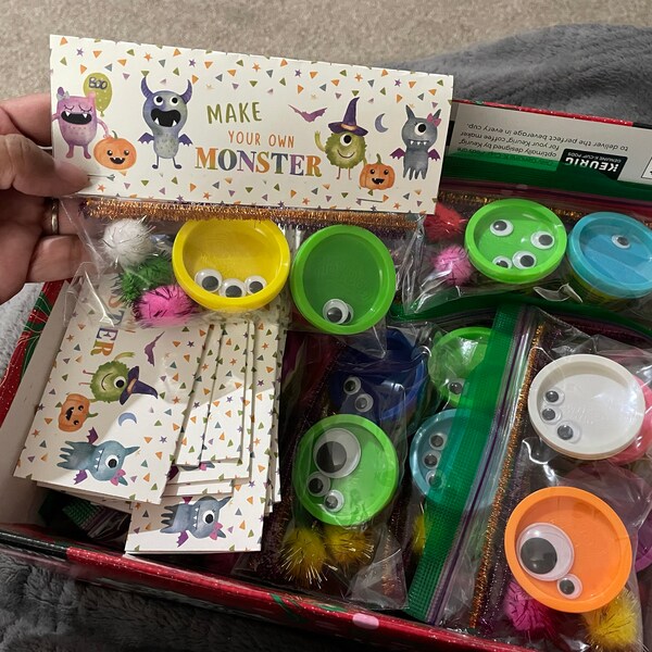 Make Your Own Monster Tag PRINTABLE, Make A Monster Bag Topper Label ...