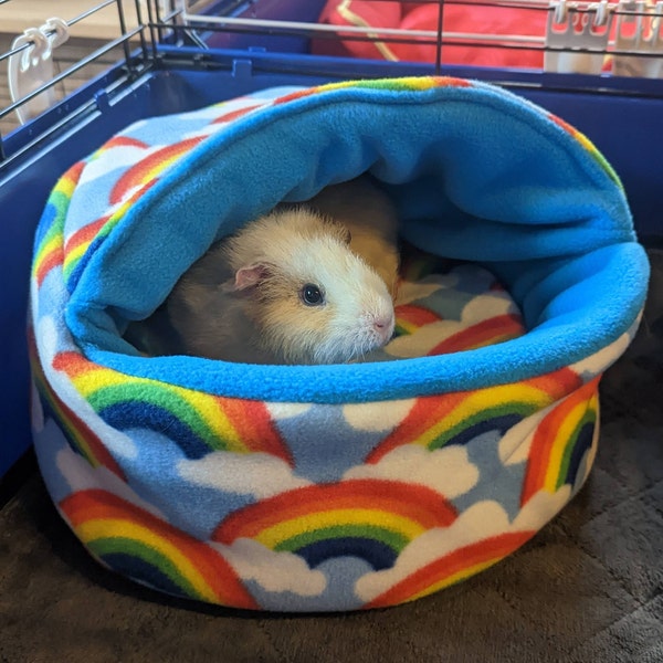LARGE Piggie Pod Guinea Pig Bed CUSTOM ORDER - Etsy UK