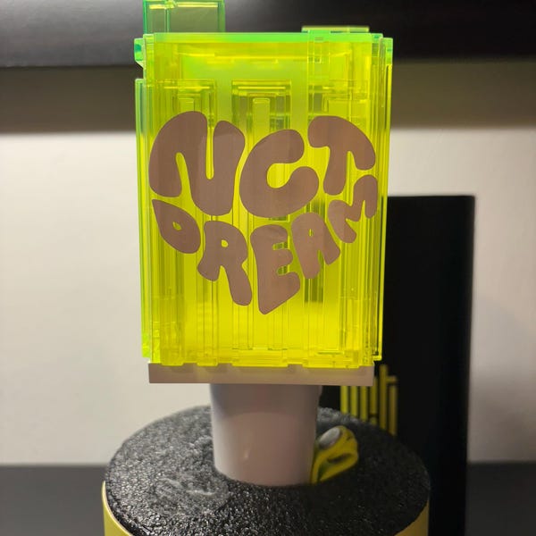 NCT DREAM Hello Future Logo Lightstick Neobong Vinyl Decal Sticker - Etsy