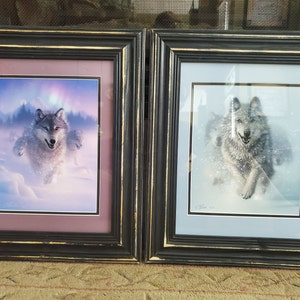 Snow Leopard Art Print Snow Leopard Painting Collage of Snow - Etsy