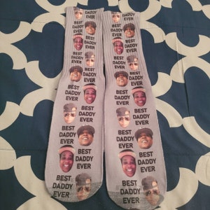 Custom Father's Day Socks Custom Face Socks Personalized - Etsy