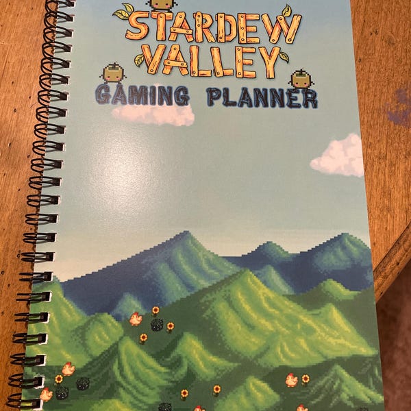 Stardew Notebook Journal Blank Pages Stardew Valley Gifts Gifts for ...