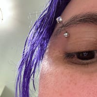 14K 16G Solid Gold Dermal Piercing/internally Threaded Dermal Anchor ...