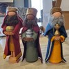 Three Wise Men Ornament Set, Nativity Scene, Clothespin Ornaments, the ...