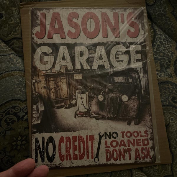 Copperhead Road - Rustic Looking Aluminum Sign - Color Imprint on ...